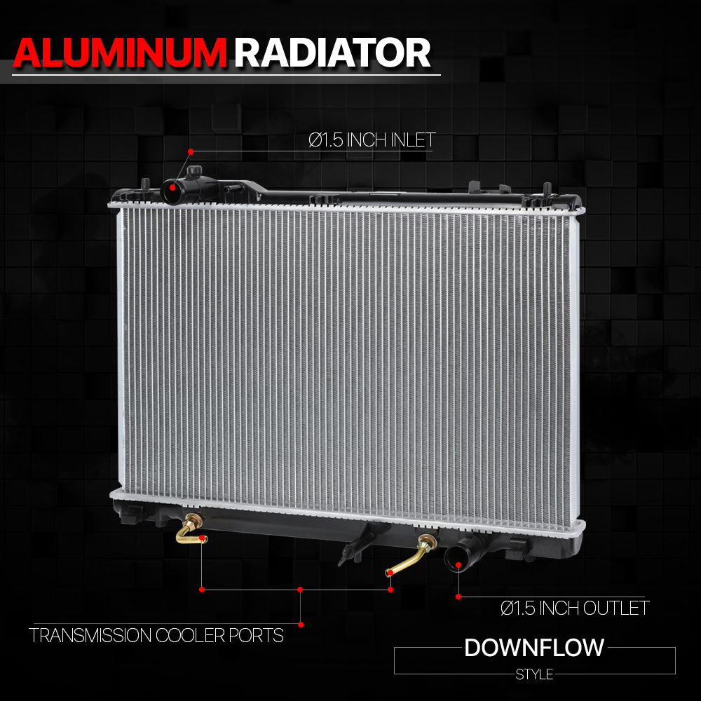 Aluminum Core Radiator OE Replacement for 07-14 Lexus LS460 XF40 AT dpi ...