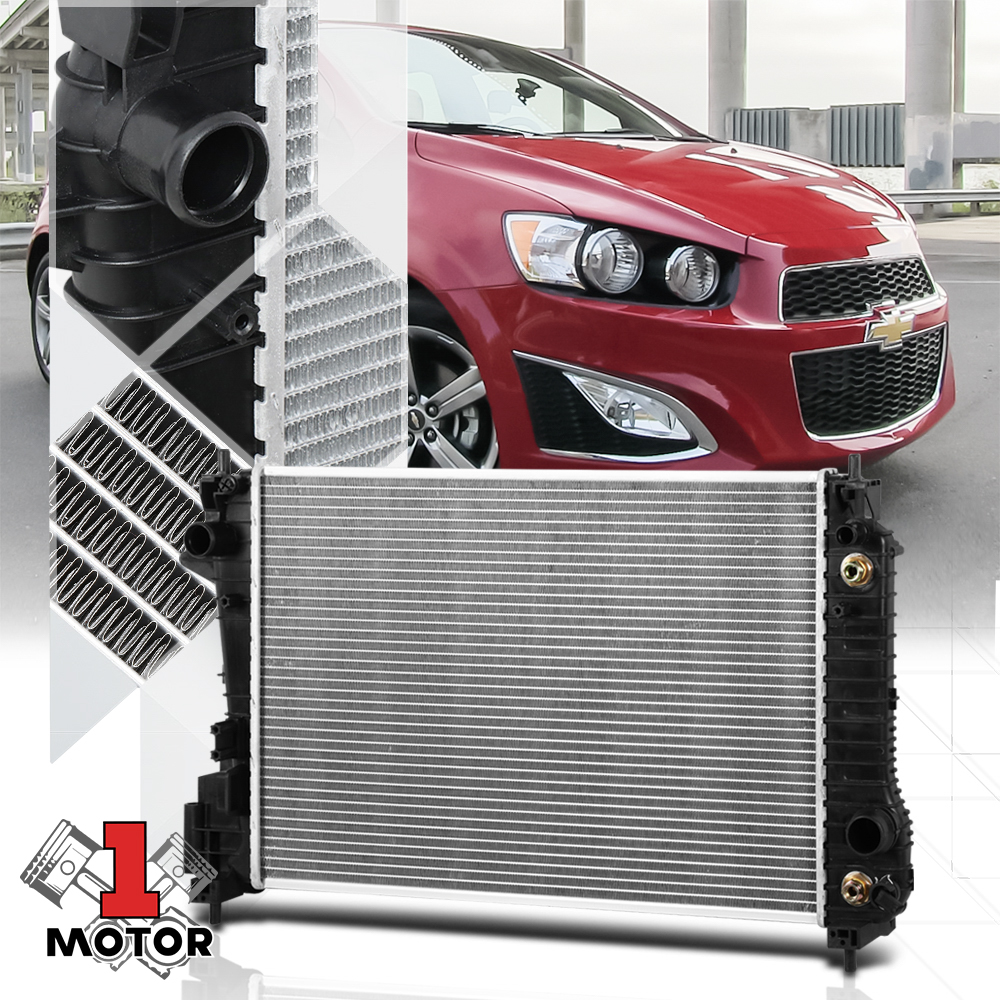 Aluminum Core Radiator OE Replacement for 12-19 Chevy Sonic 1.4 Ecotec ...